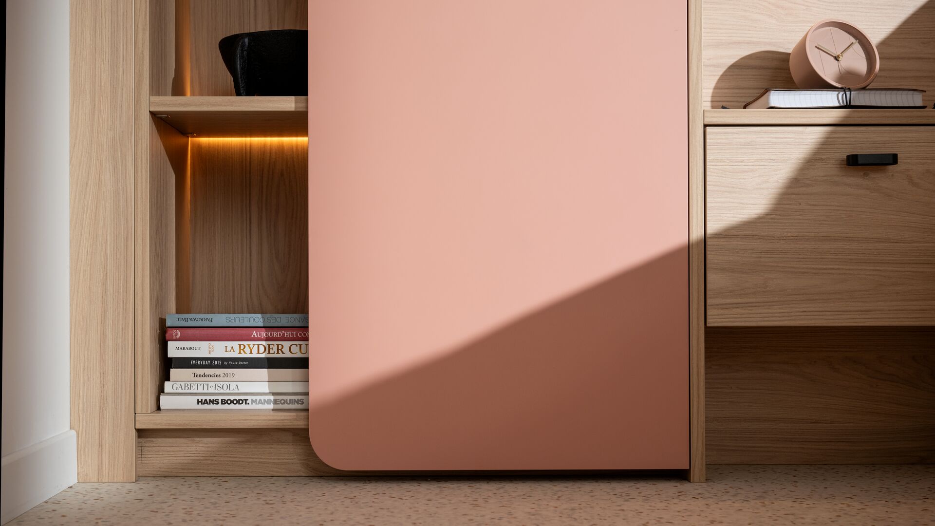 Dressing rose et bois suite parentale | SCHMIDT