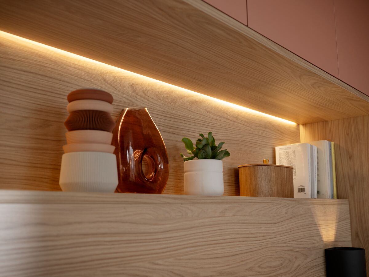 Dressing rose et bois suite parentale | SCHMIDT